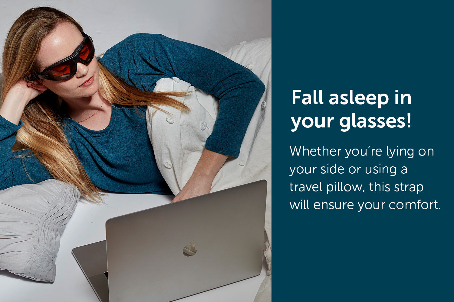 Red Full Frame Sleep Savior Blue Light Glasses | Unisex | SafetyBlue™