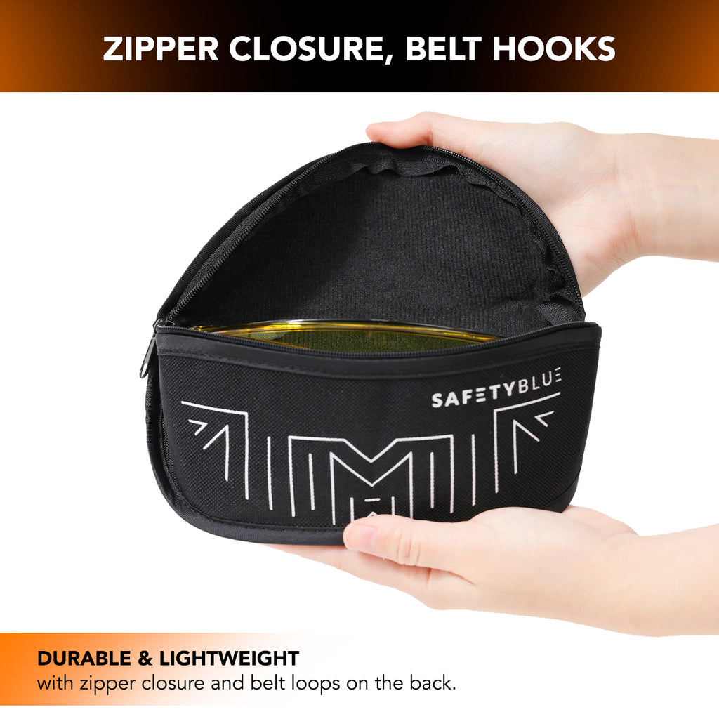 XL Portable Soft Zipper Travel Pouch Carrying Case